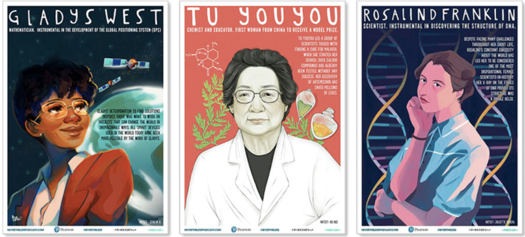 Collect Historical Posters Celebrating Female Role Models in STEM ...