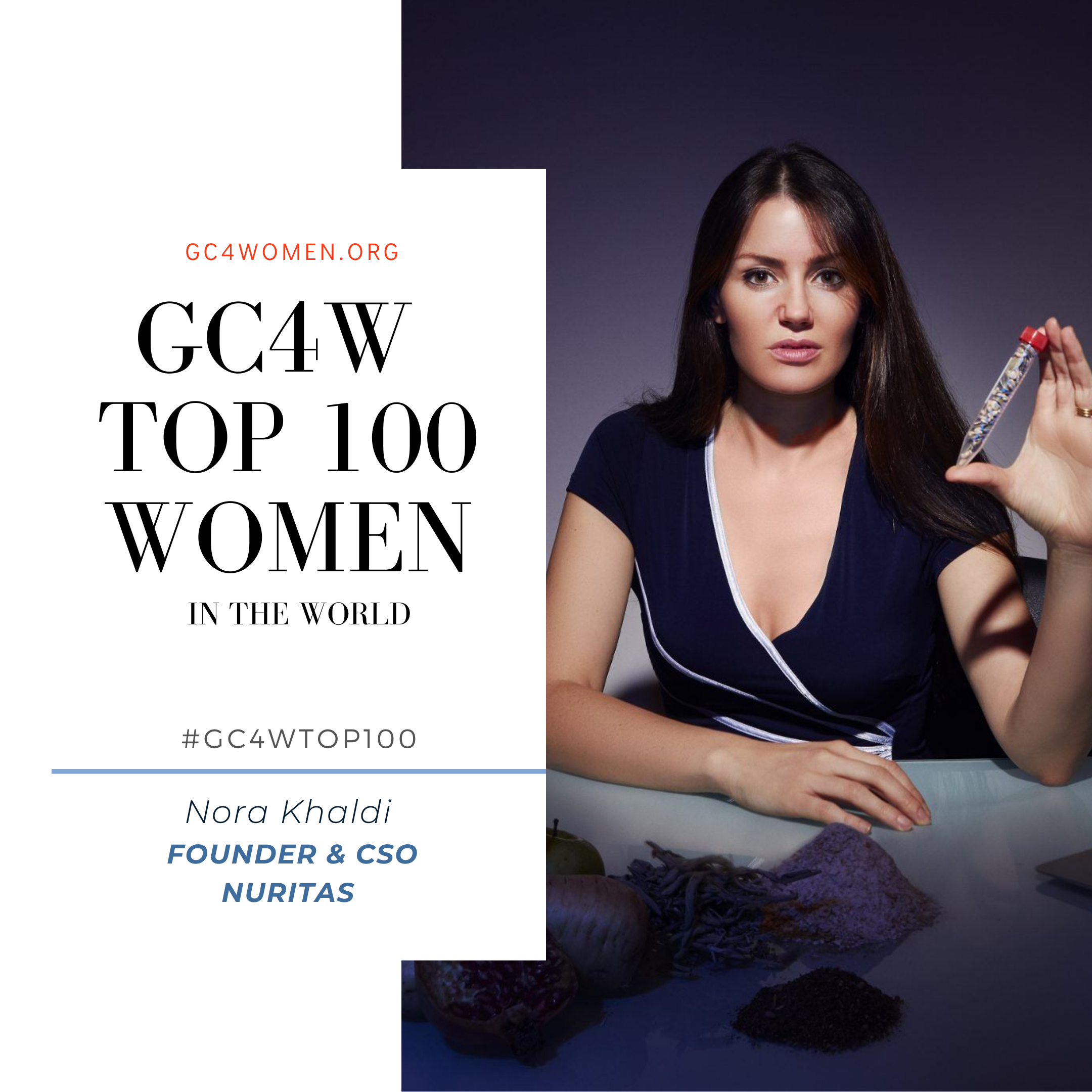 74. Nora Khaldi is GC4W Top 100 Women in the World. - Global ...