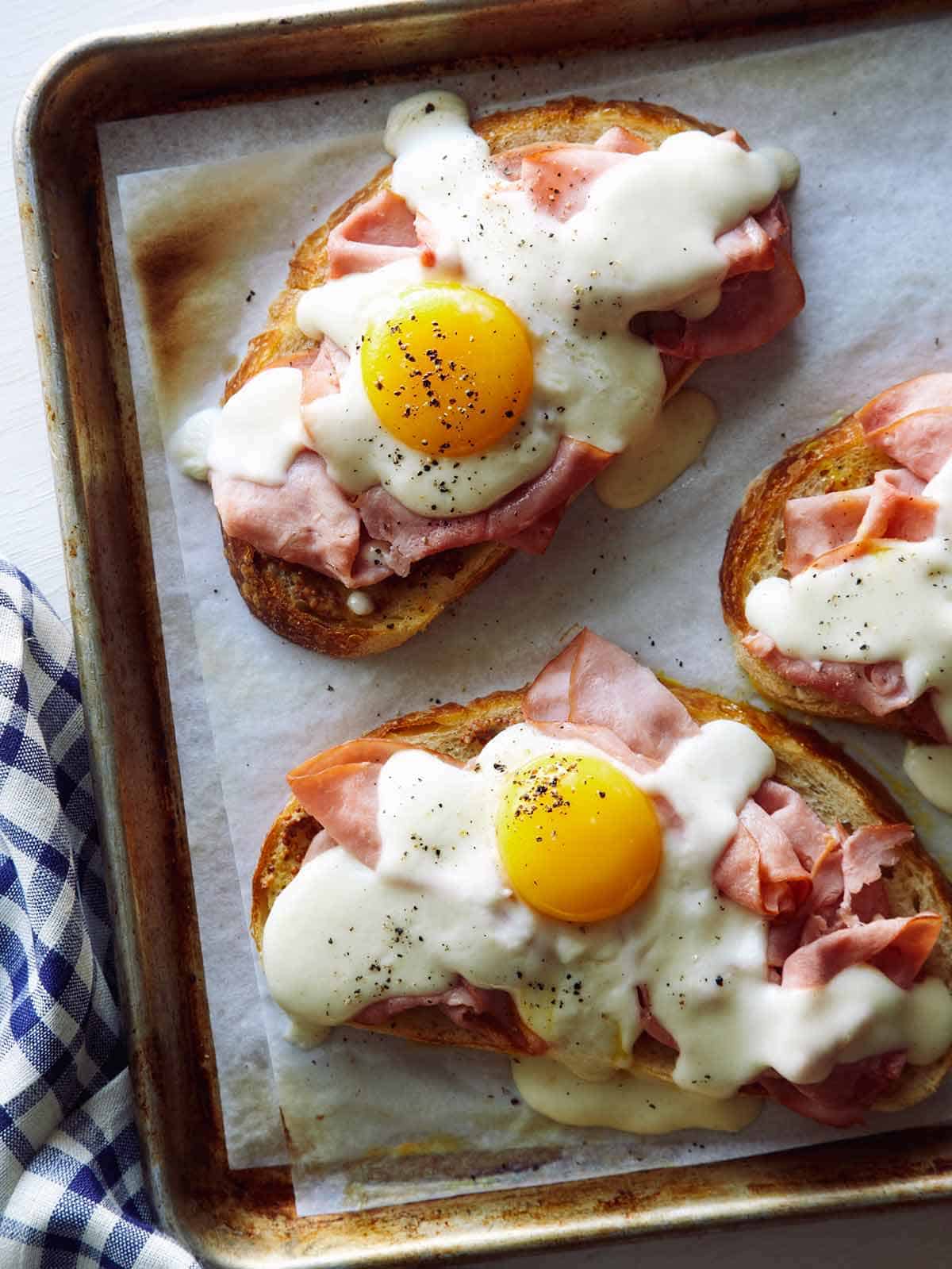 Croque Madame Toast - Global Connections for Women
