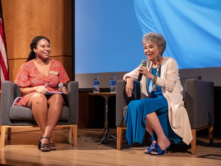 Latina Actress Rita Moreno Talks Mental Health & Diversity - Global ...